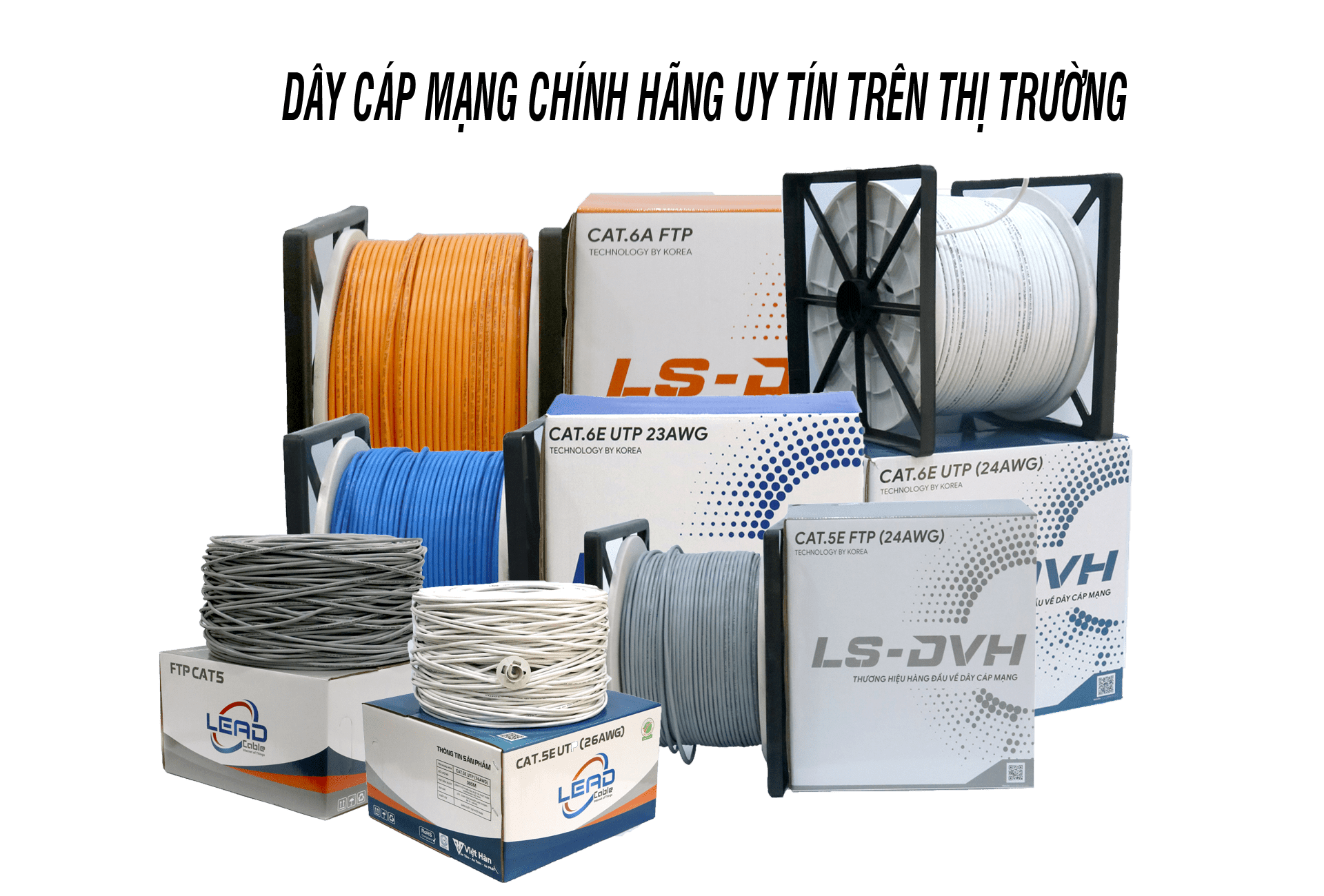 Dây Cáp Mạng Cat6e là gì? Cấu tạo, ứng dụng - Việt Hàn